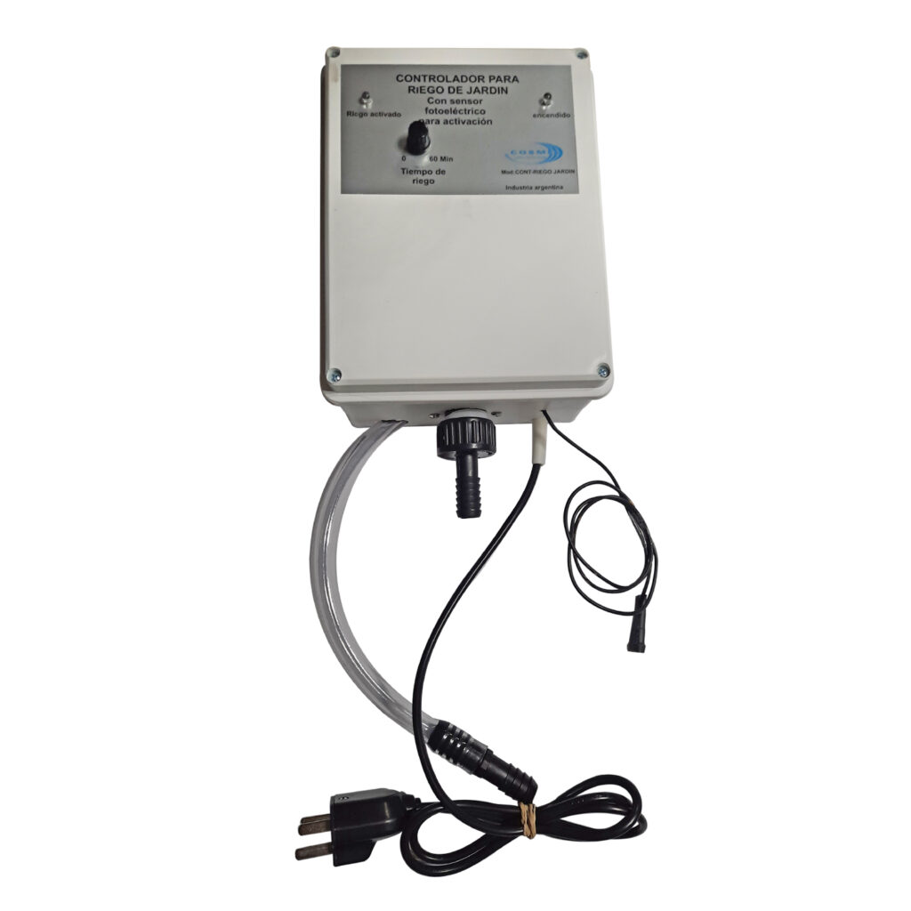 Controlador De Riego para Jardines Automatico Con E-valvula - Cosmel ...