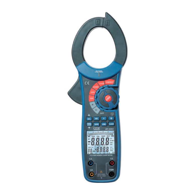 CEM DT-3353 PINZA COFIMÉTRICA 1000A USB TRUE RMS - Cosmel Electrónica