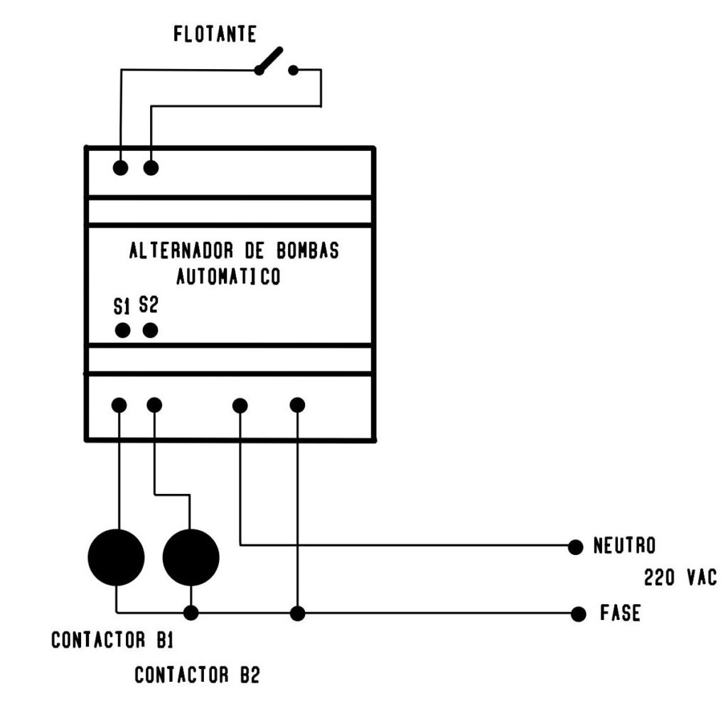 Alternador Manejo De Bombas – Tableros Instalaciones - Cosmel Electrónica